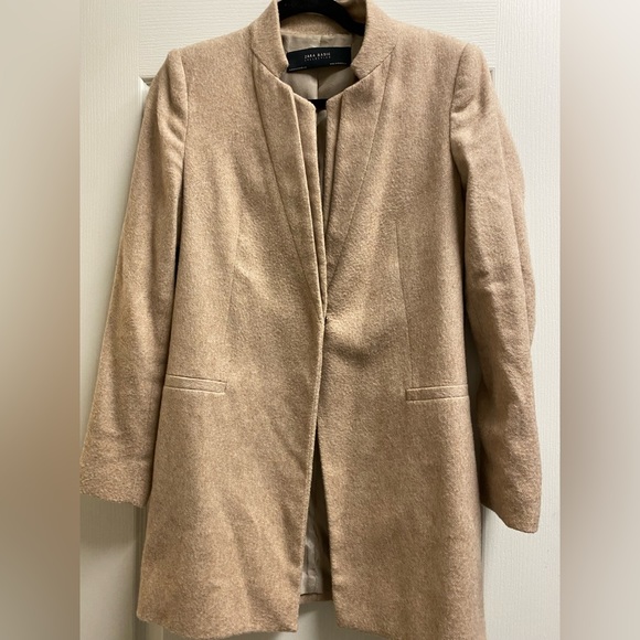 Zara | Jackets & Coats | Zara Wool Blend Jacket | Poshmark